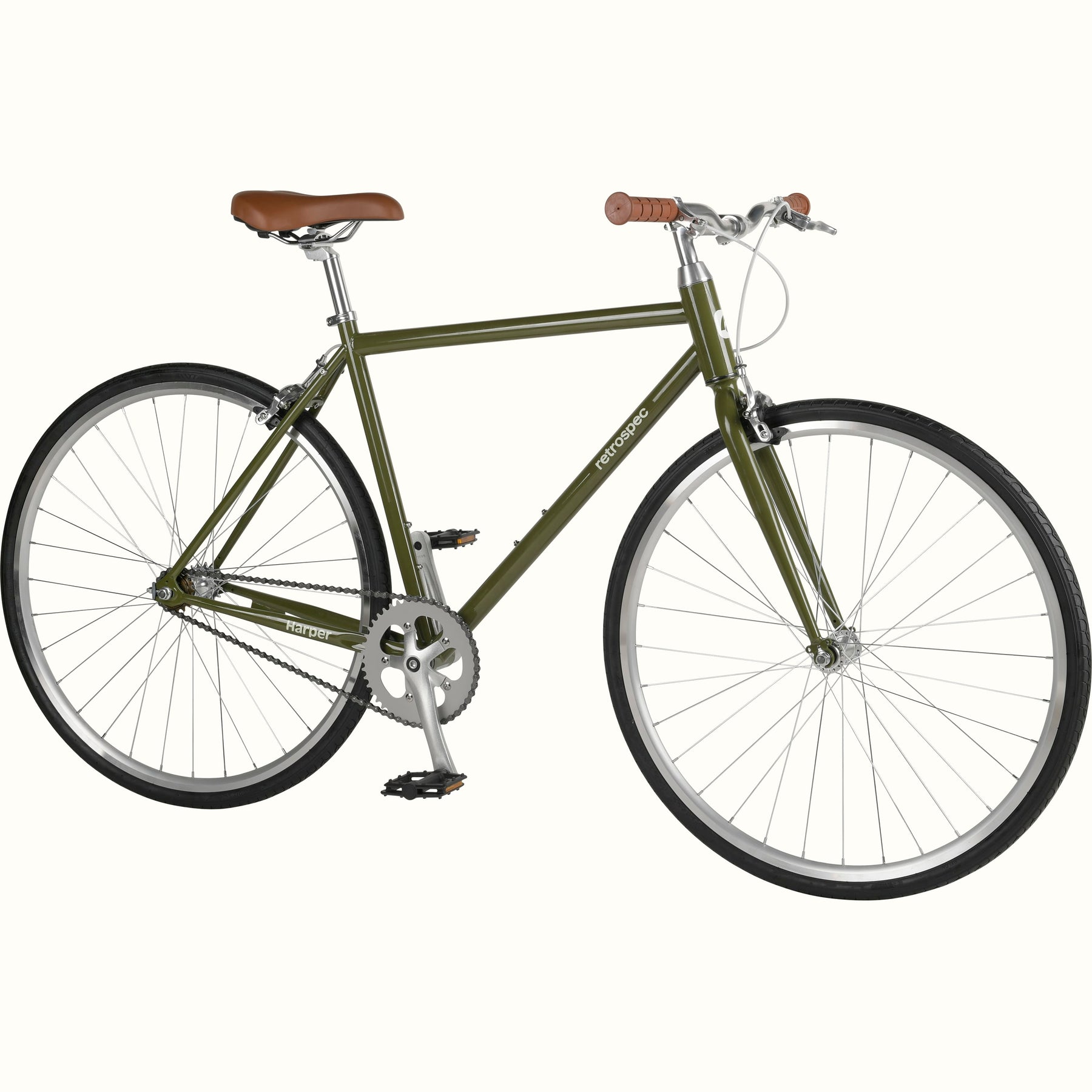 Harper Fixie Bike | Fixed Gear Single Speed | retrospec