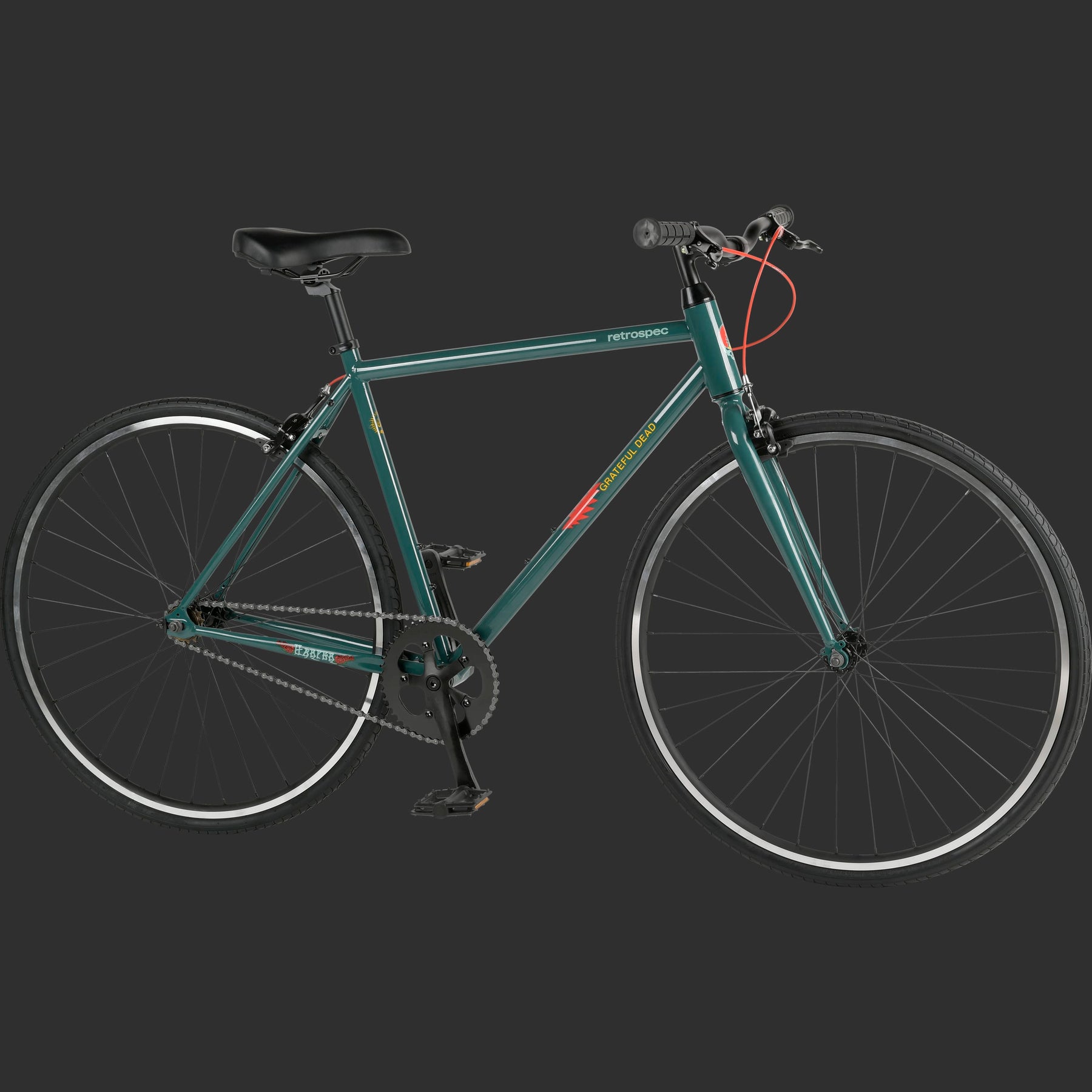 Harper Fixie Bike | Fixed Gear Single Speed | retrospec
