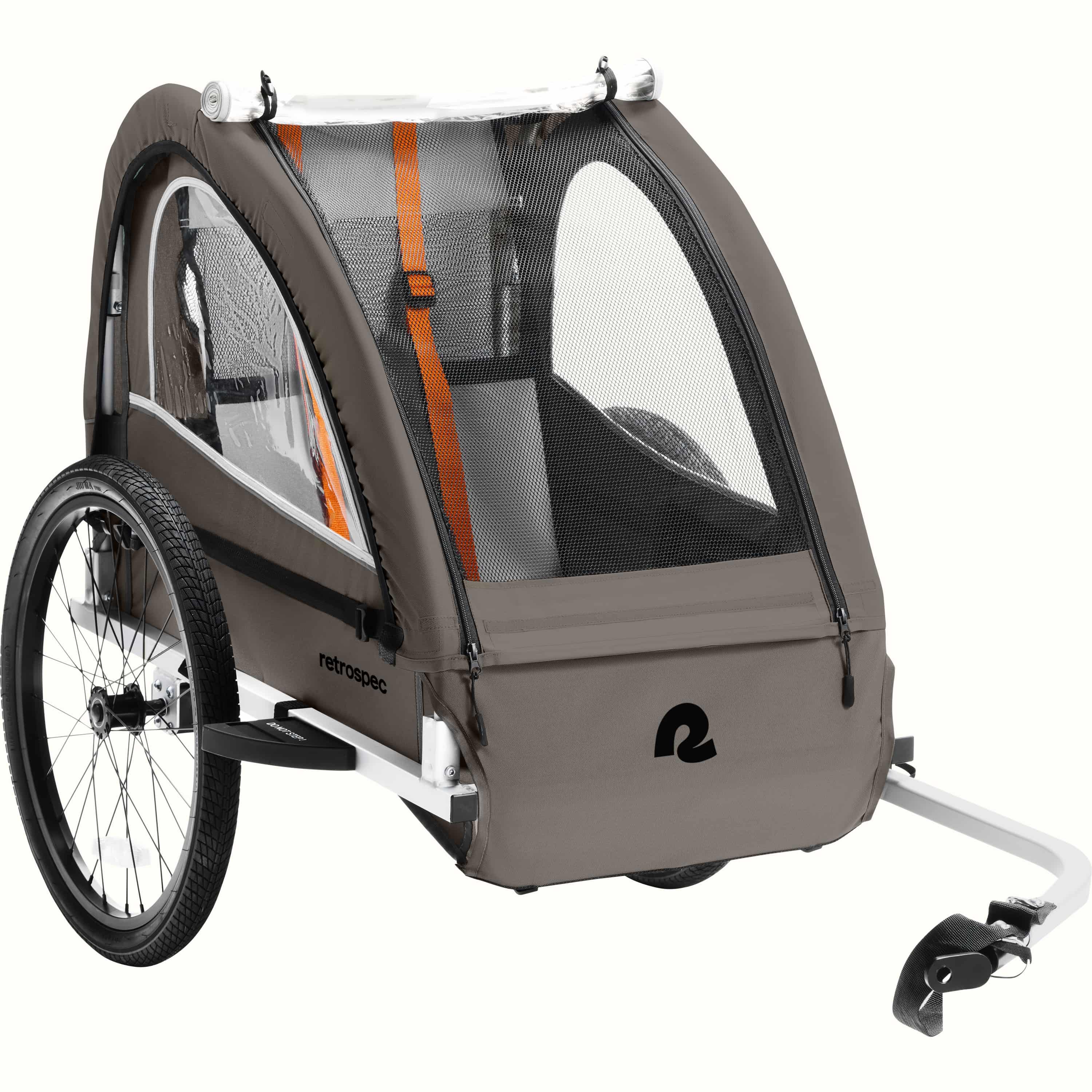 Rover Plus Kids' Bike Trailer - Single/Double | retrospec