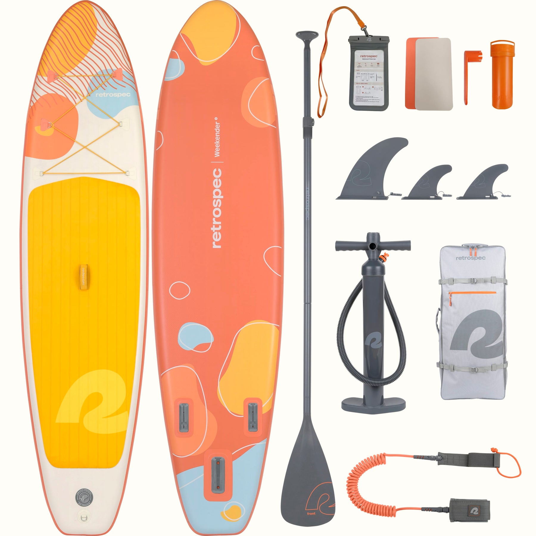 Weekender Inflatable Stand Up Paddle Board 10’6” | retrospec – Retrospec