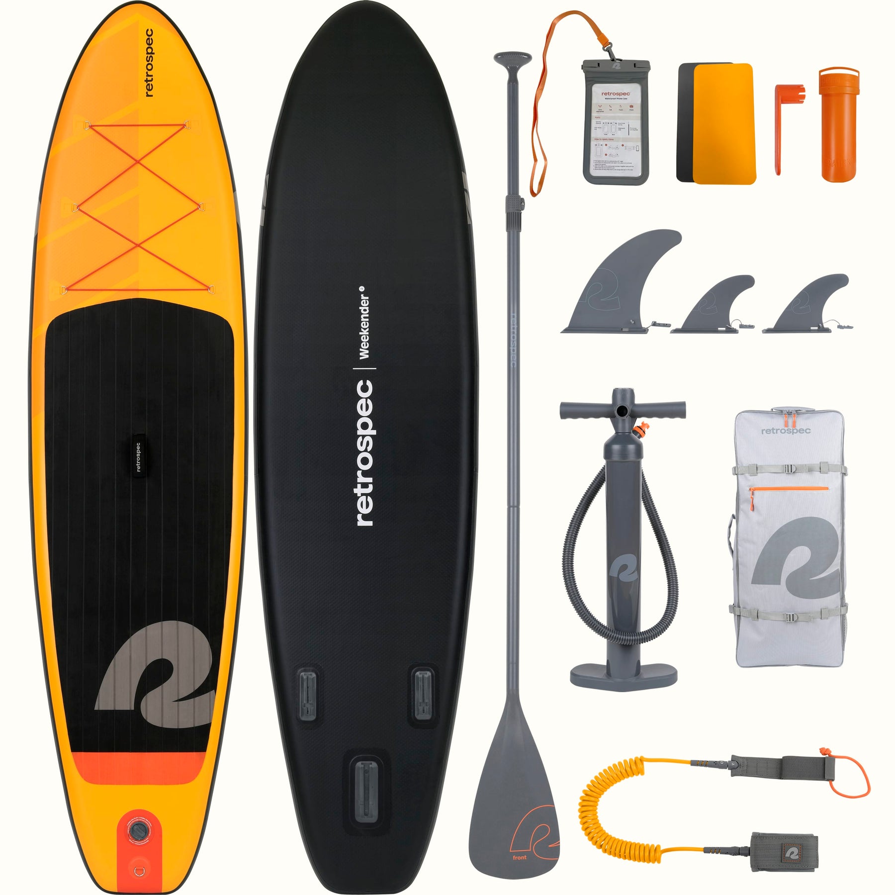 Weekender Inflatable Stand Up Paddle Board 10’6” | retrospec – Retrospec
