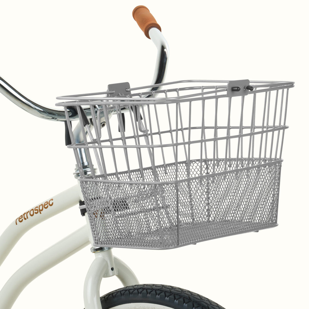 Apollo Lift-Off Detachable Metal Bike Basket | Retrospec