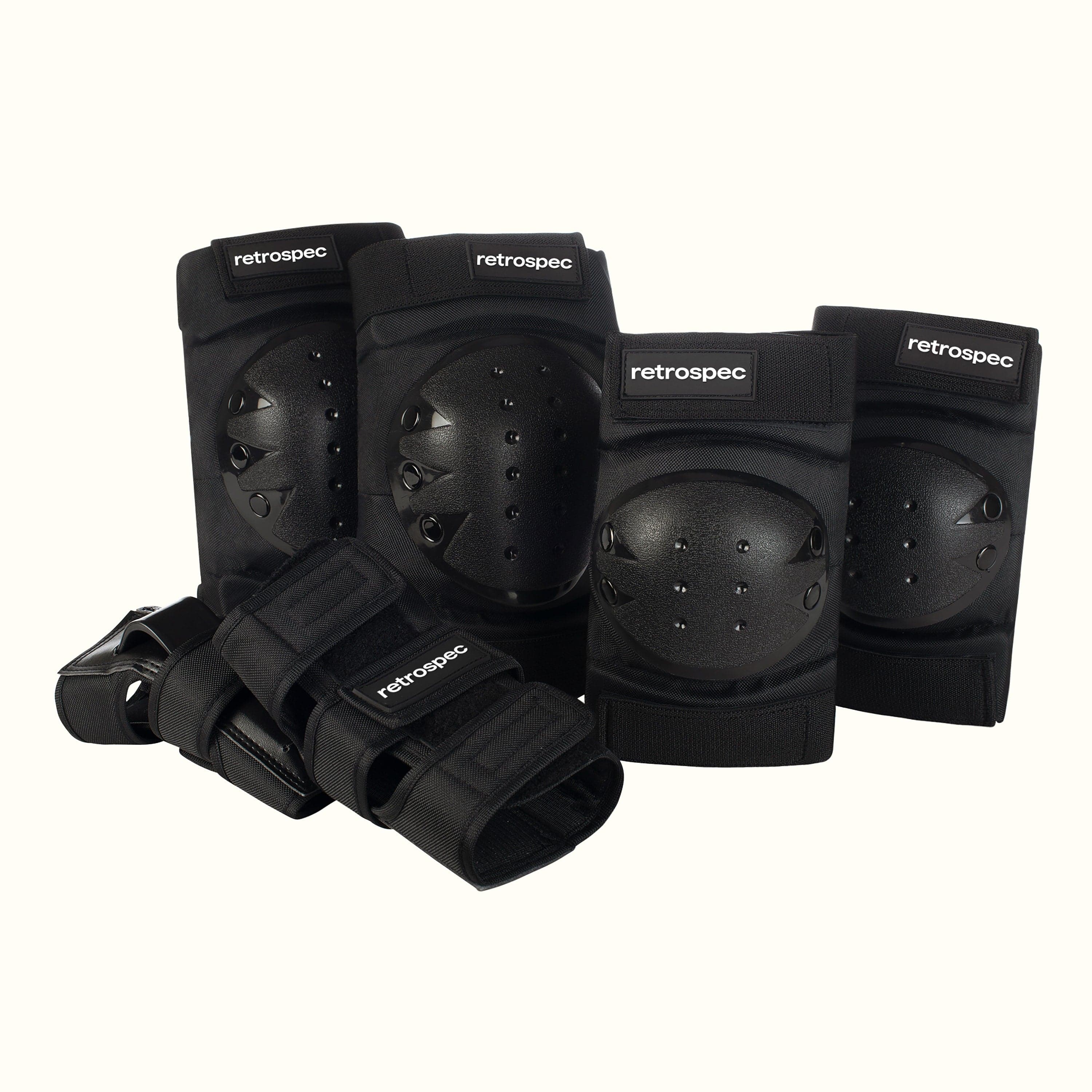 Protect Knee and Elbow Pads w/ Wrist Guards | Retrospec