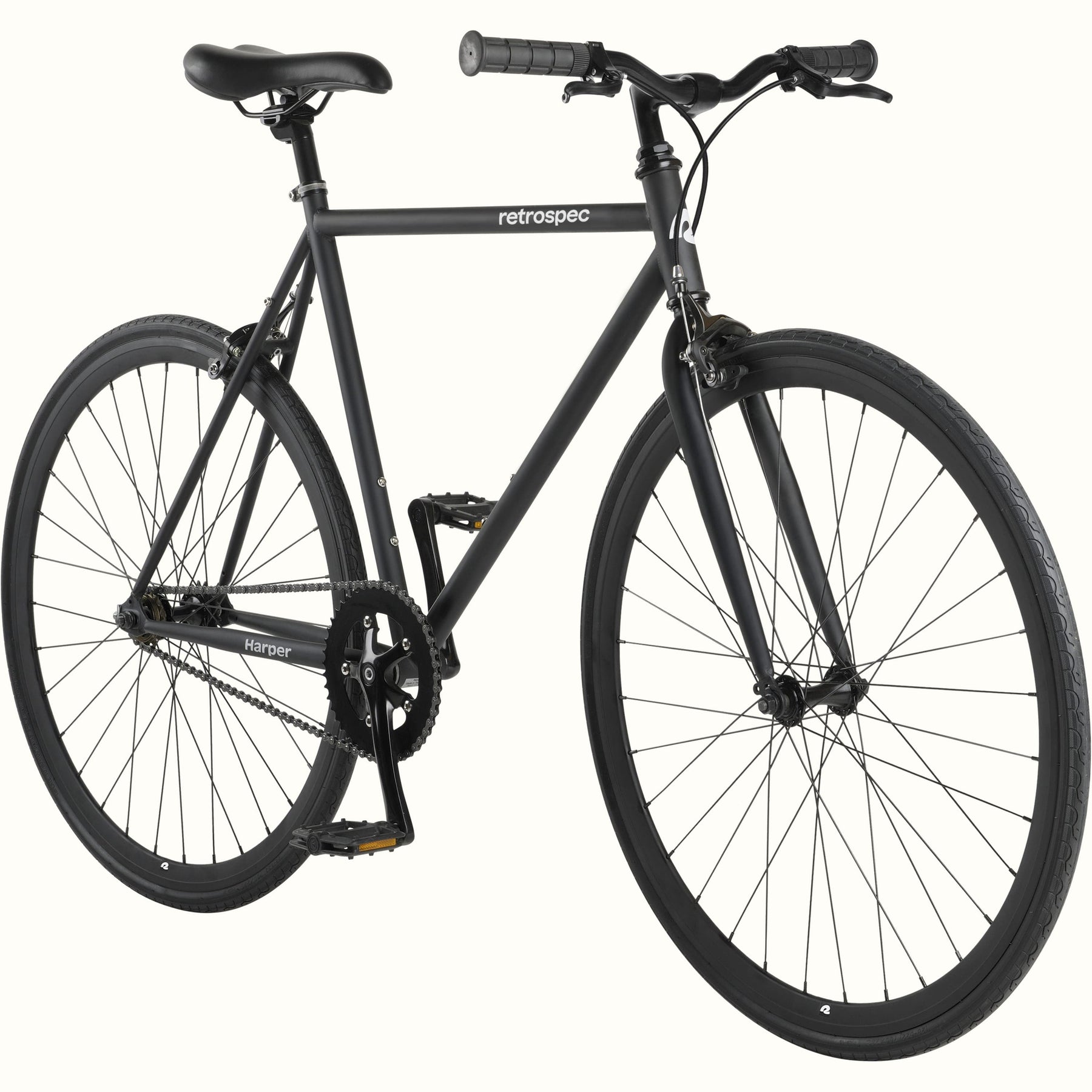 Harper Fixie Bike | Fixed Gear Single Speed | Retrospec