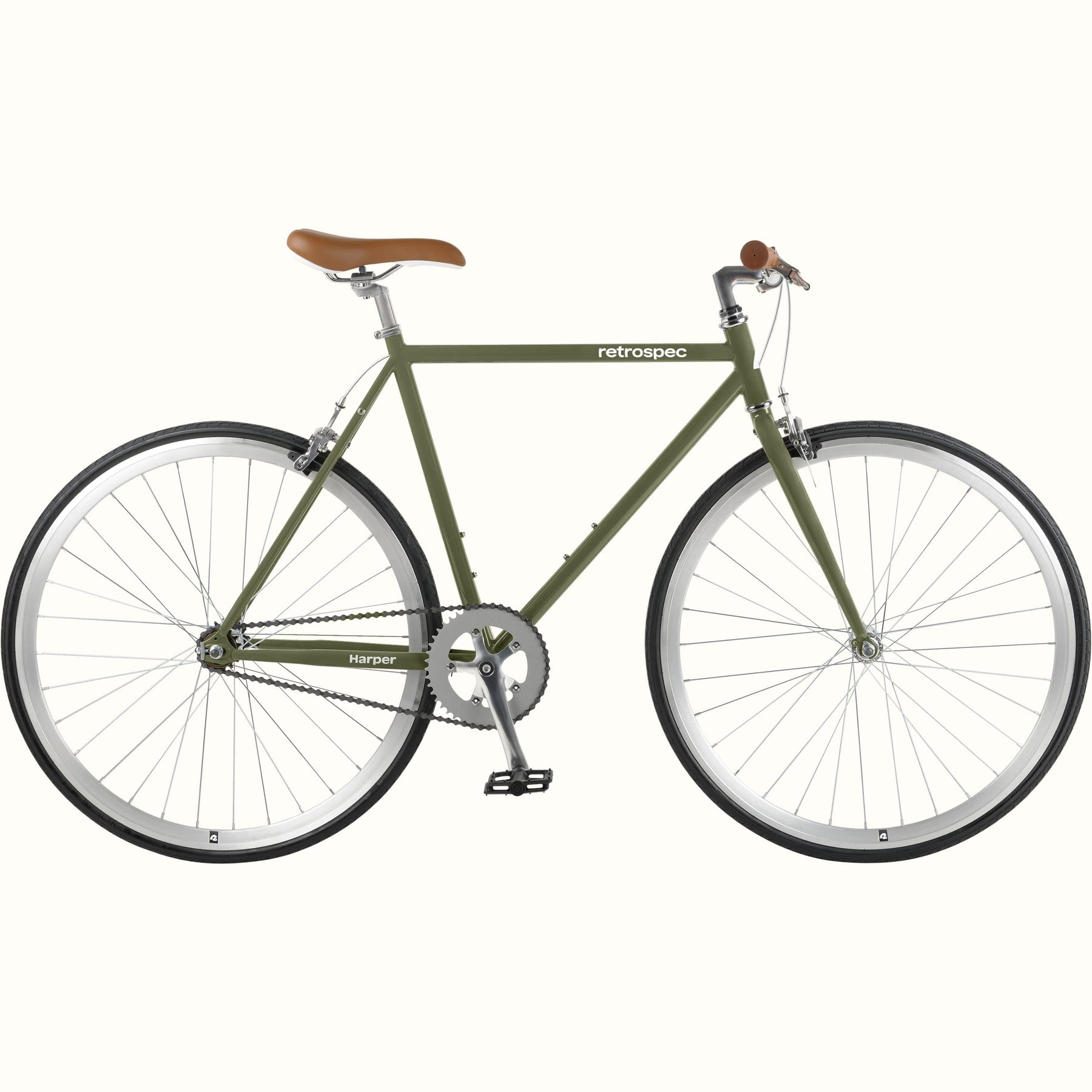 Harper Fixie Bike | Fixed Gear Single Speed | Retrospec