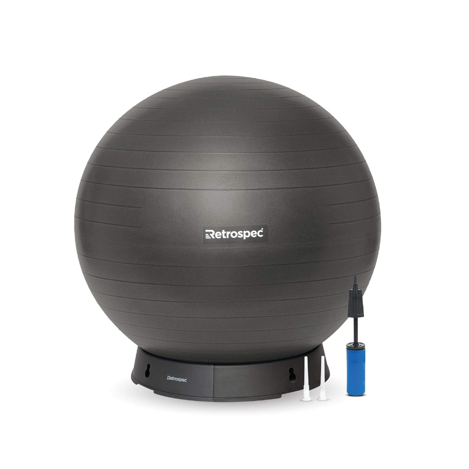 Luna Exercise Ball & Base | retrospec
